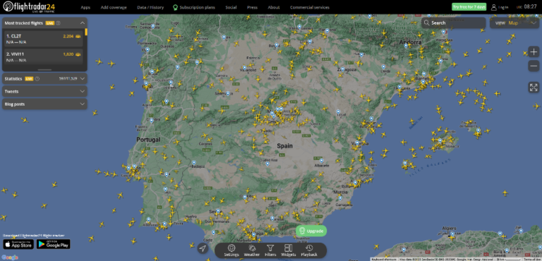 Cómo usar FlightRadar24 para rastrear vuelos en tiempo real — Digitalizatec